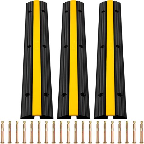 Vevor Cable Protector Ramp Packs Channel Speed Bump Hump Heavy