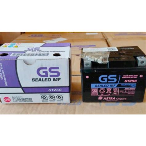 Jual Aki GS Aki GTZ 5S Aki Kering Beat Vario 110 Supra X 125