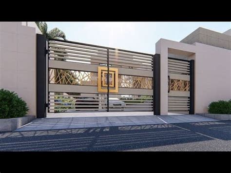 Modern Main Gate Design Ideas For House Latest Iron Gate Steel