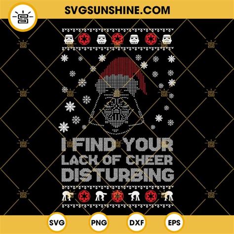 Storm Trooper Merry Sithmas SVG Darth Vader Christmas SVG Star Wars