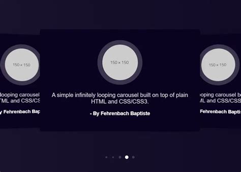 Css Only Infinite Carousel Css Script