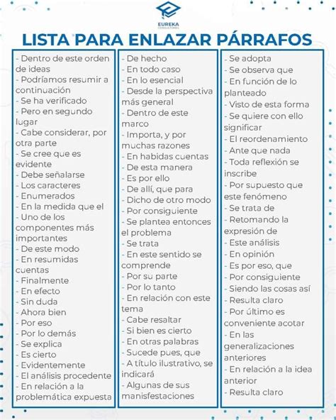 Conectores Del Discurso Artofit