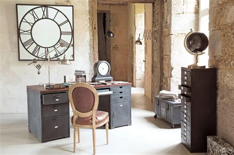 Introducir 124 Imagen Bureau Industriel Maison Du Monde Fr
