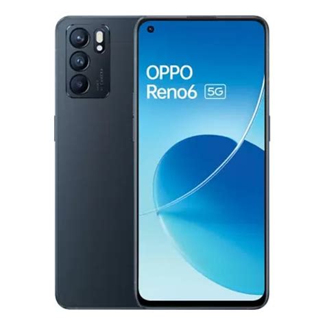 OPPO Reno6 5G Stellar Black 128 GB 8 GB RAM RENO68128GBSTELARBLK