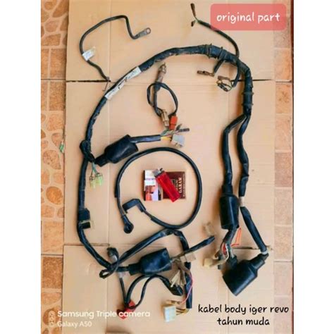 Jual Kabel Body Tiger Revo Original Utuh Lengkap Kabel Pendukung