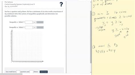 wk5delta context inequality systems graphically level 1 example1 youtube