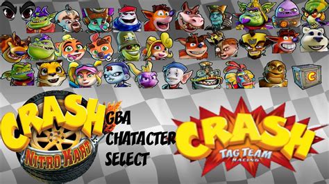 Crash Team Racing Nitro Fueled All Characters From Cnk Cttr Bonus