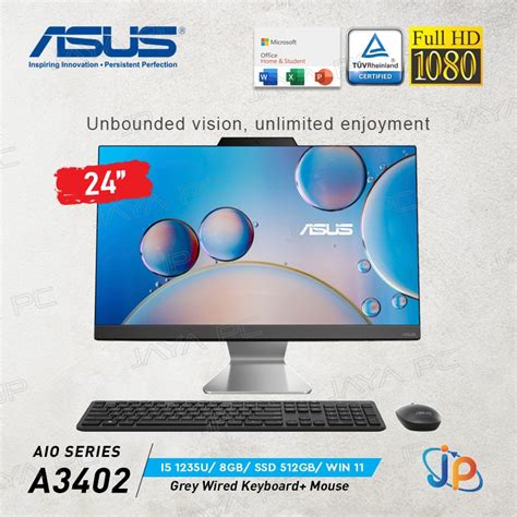 Jual Asus AIO PC A3402WBAK BA585WS I5 1235U 8GB SSD 512GB Win 11