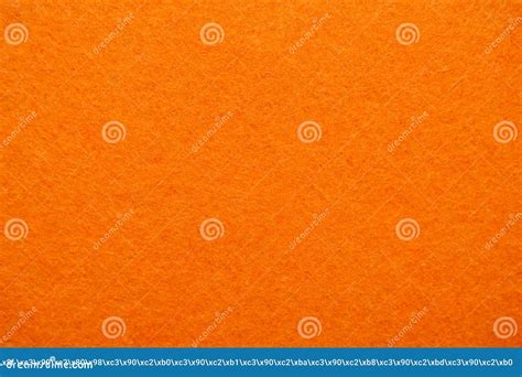 Fondo De Tela De Fieltro Naranja Brillante Superficie Material Imagen
