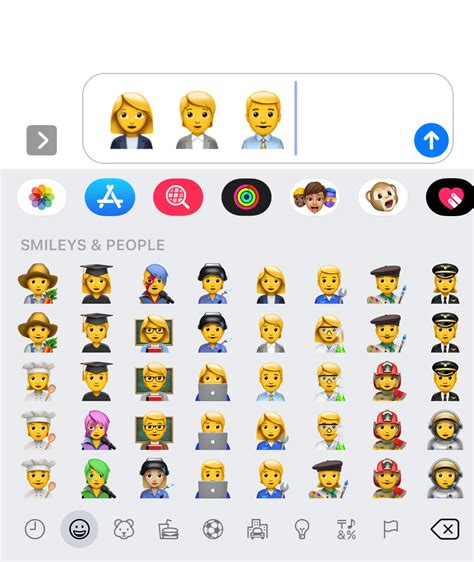 First Look New Emojis In Ios Ios Emoji Emoji Set Emoji Keyboard