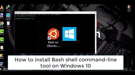 How To Install Bash Shell Command Line Tool On Windows 10 YouTube