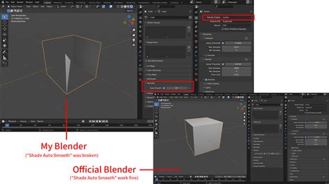 Solved Building Successfully But Shade Auto Smooth Was Broken In