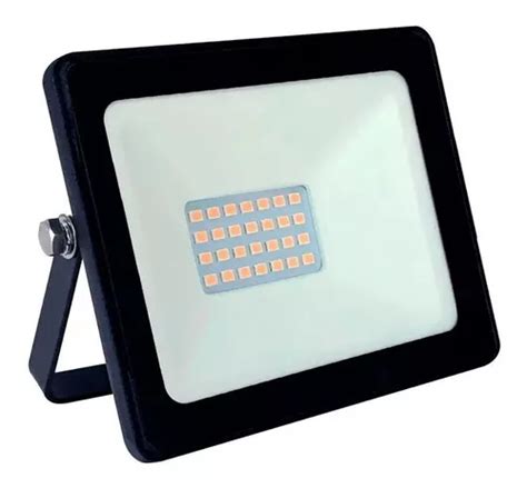 Reflector Proyector Aluminio Led W Luz Calida Mercadolibre
