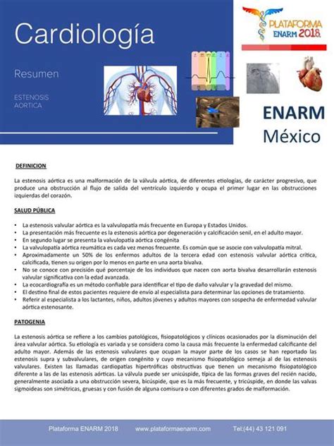 Estenosis aórtica Enfermería uDocz