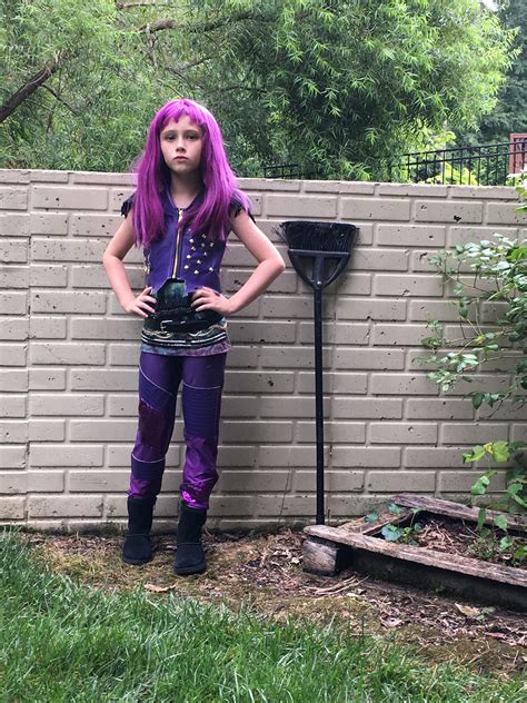 Descendants Mal Halloween Costume For Girls And Adult Women