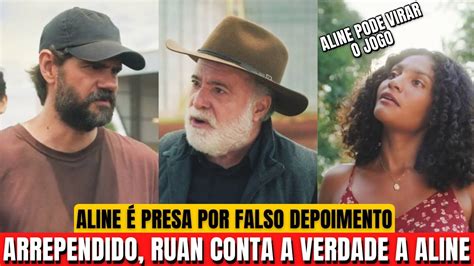 Ruan trai Antônio CONFESSA CRlME e obedece ordem de Aline RESUMO