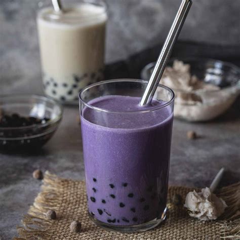 Taro Boba Tea Recipe Dandk Organizer