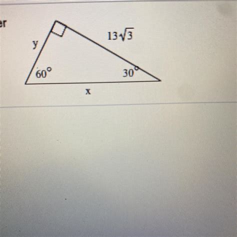 find the value of each variable if your answer is not an integer write it in simplest radical