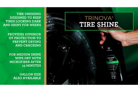 TriNova TIre Shine Spray Gold Eagle Co