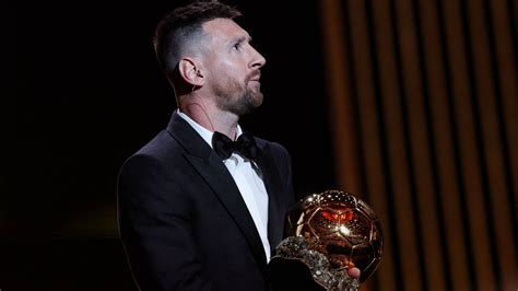 Lionel Messi gana su octavo Balón de Oro la guinda tras su Mundial