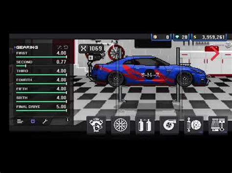 Pixel Car Racer Best Tune Win Millions YouTube