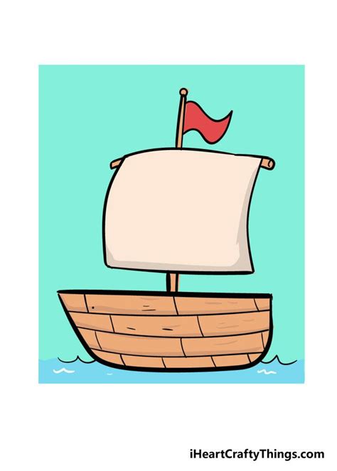 Easy Boat Drawing Ideas How To Draw A Boat Blitsy