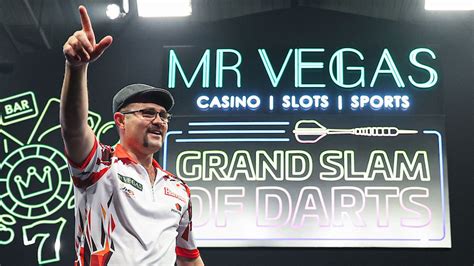 Grand Chelem de fléchettes Damon Hita choque Michael van Gerwen pour