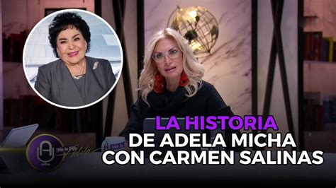 Carmen Salinas en coma y Adela Micha cuenta anécdota con hijo de