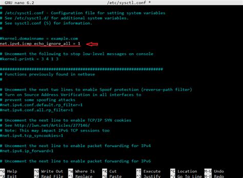 How To Block Or Unblock Ping Requests On Ubuntu Greencloud Documentation