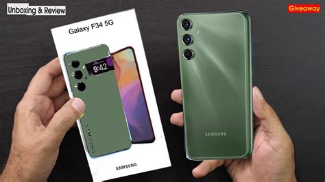 Samsung F34 5G Unboxing Galaxy F34 Review YouTube