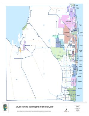 Fillable Online Planning Zoning Building Boundary Maps Palm