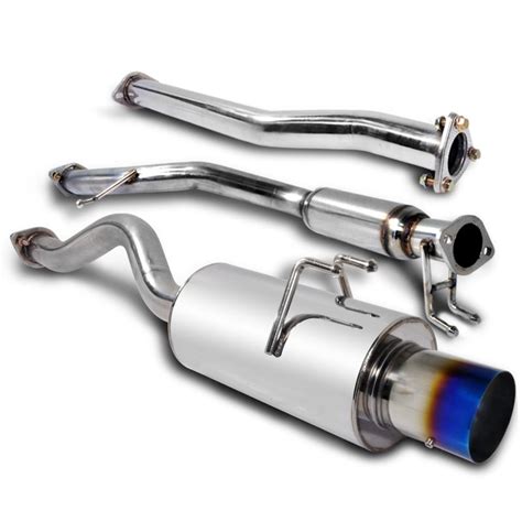 Full Aftermarket Exhaust For A Honda Civic