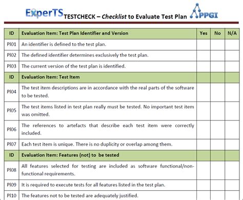 Ieee Software Test Plan Template