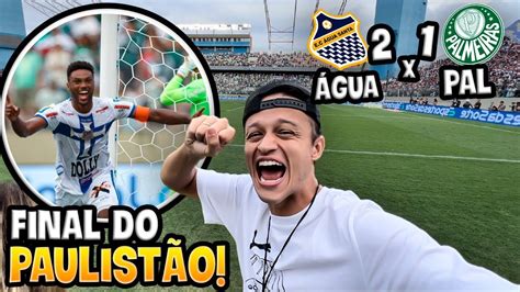 FINAL HISTÓRICA DO PAULISTÃO ÁGUA SANTA VENCE O PALMEIRAS NOS