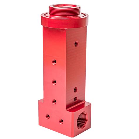 OEM Custom Made High Precision CNC Machined Anodized Aluminum Coolant