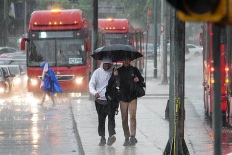 Pronóstico del clima en CDMX prepárate para la lluvia