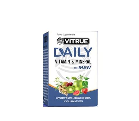 Vi N U Ng Vitamin Cho Nam Vitrue Daily Vitamin Mineral For Men