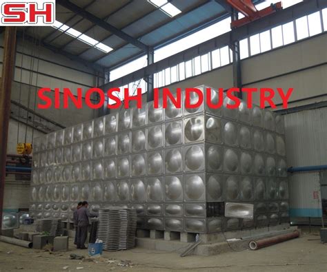 SS304 Welded Type Bolted Type Modular Stainless Steel Water Tank
