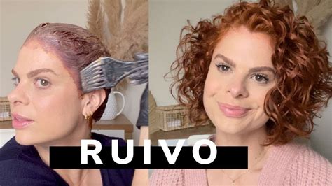 Retocando O Cabelo Ruivo Em Casa Ruivo Acobreado YouTube
