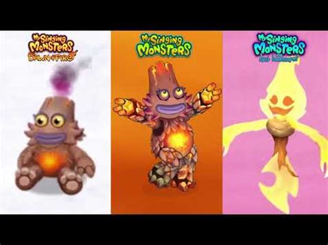 Dawn Of Fire Vs My Singing Monsters Vs The Lost Landscapes Redesign