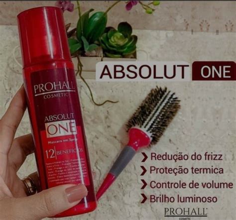 Prohall M Scara Em Spray Absolut One Benef Cios Em Ml