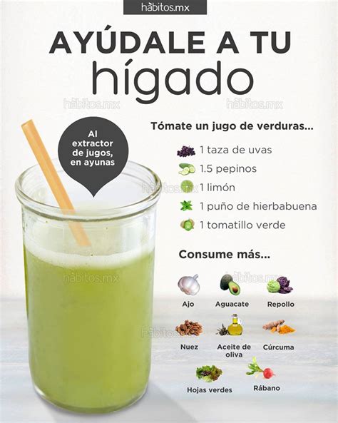 JUGO DE VERDURAS PARA CUIDAR NUESTRO HÍGADO Hábitos Health Coaching