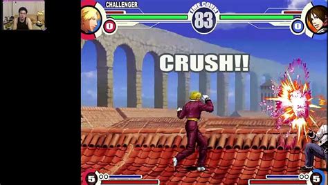 Ps King Of Fighter Xi Challenge Guard Crush Into Combos