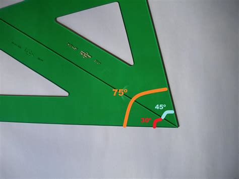 Ángulos con Regla Dibujo Técnico