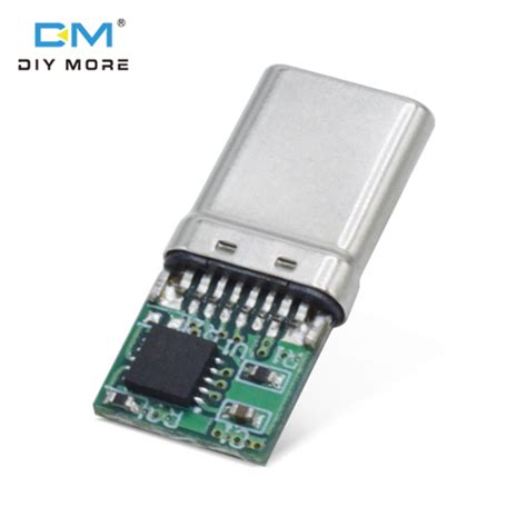 Diymore USB C PD QC Trigger 9V 12V 15V 20V DC Adjustable Voltage Power