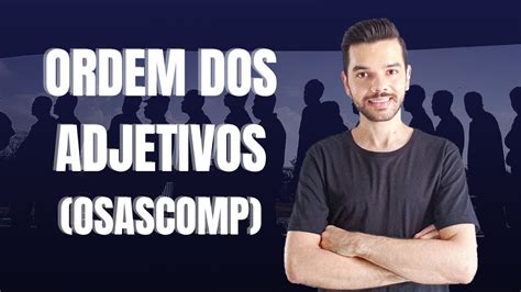 APRENDA A ORDEM DOS ADJETIVOS EM INGLÊS YouTube