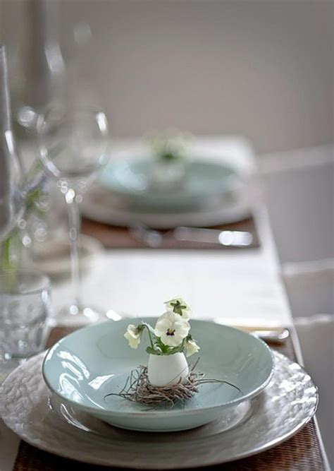 15 idées pour préparer une jolie table de Pâques