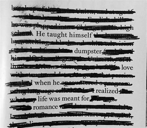 Pin On Blackout Poetry