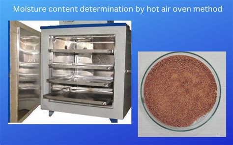 Determination Of Moisture Content By Oven Drying Method My E Blackboard
