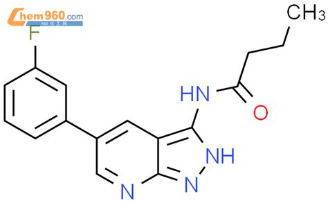 Butanamide N Fluorophenyl H Pyrazolo B Pyridin